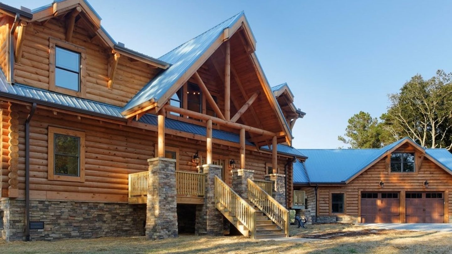 Solid Log Homes | Custom Log Homes | WDH