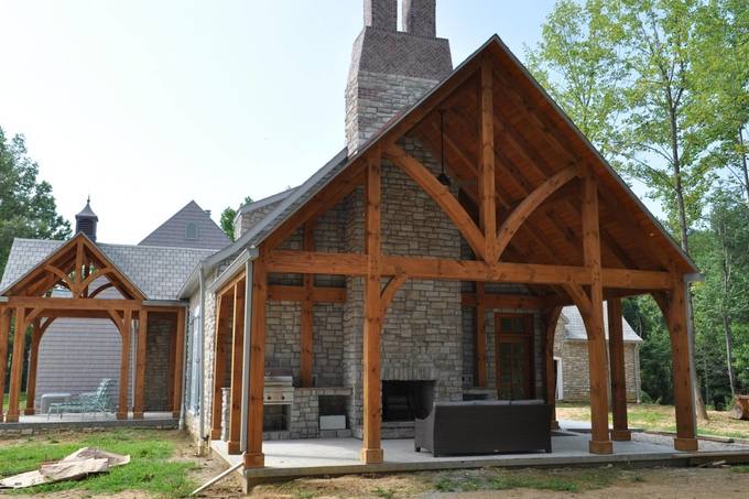 Timber Frame Home Construction | Wooden Dream Homes | WDH